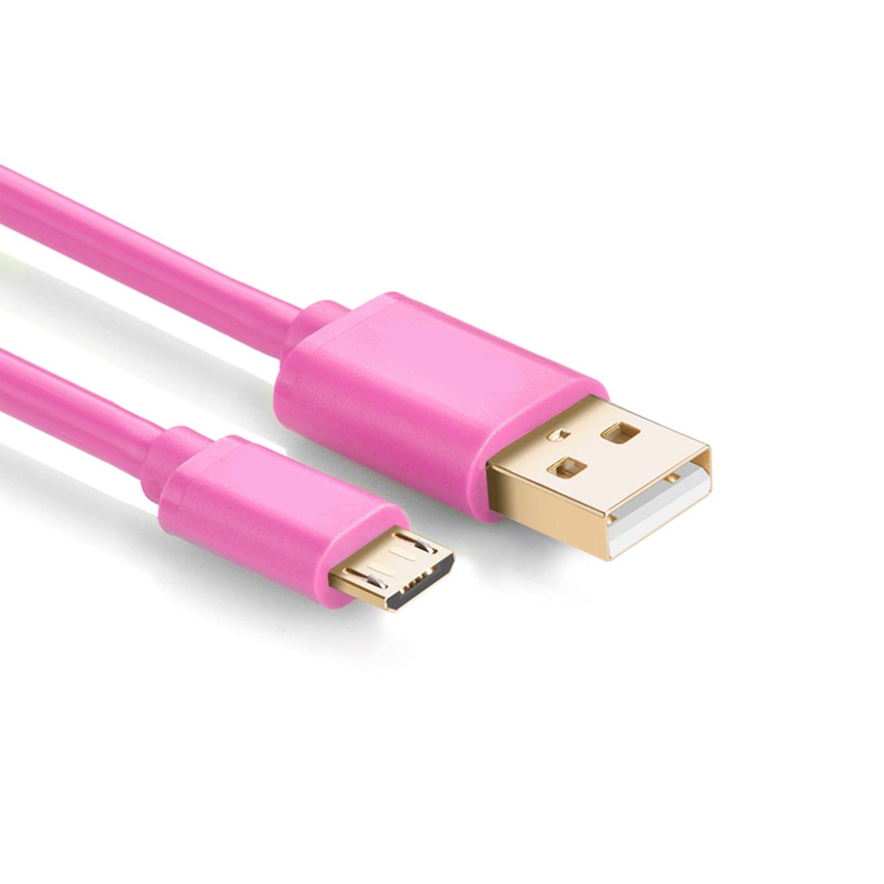1M Red 5V 2A Micro USB 22AWG Fast Charging Cable