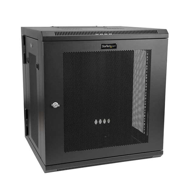 StarTech 12U Server Rack Enclosure with Hinge - Wall Mount Rack
