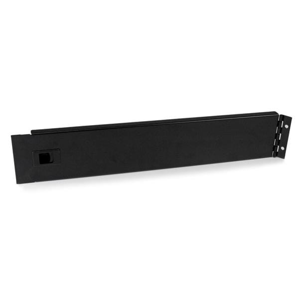 StarTech 2U Server Rack Blanking Panel - Solid With Hinge