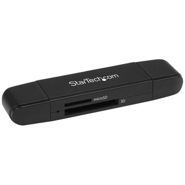 StarTech SD microSD Card Reader - For USB-C and USB-A Enabled Devices