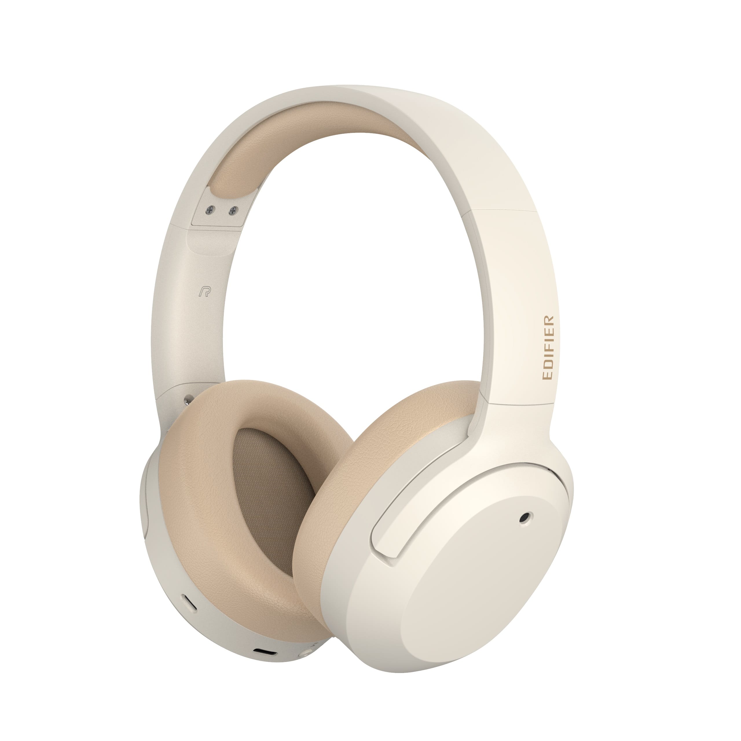 Edifier W820NB Plus Noise Cancelling Wireless Bluetooth Headphon - Ivory