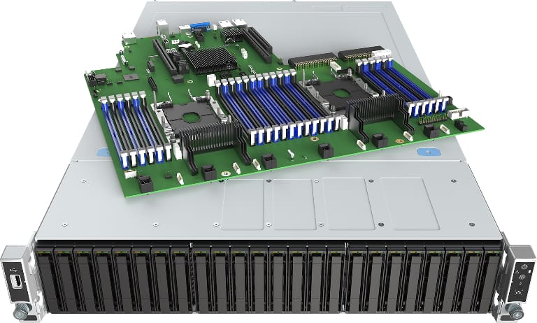 Intel 2U Rack Server Xeon Silver 4216 | LWF2224IR816603V2