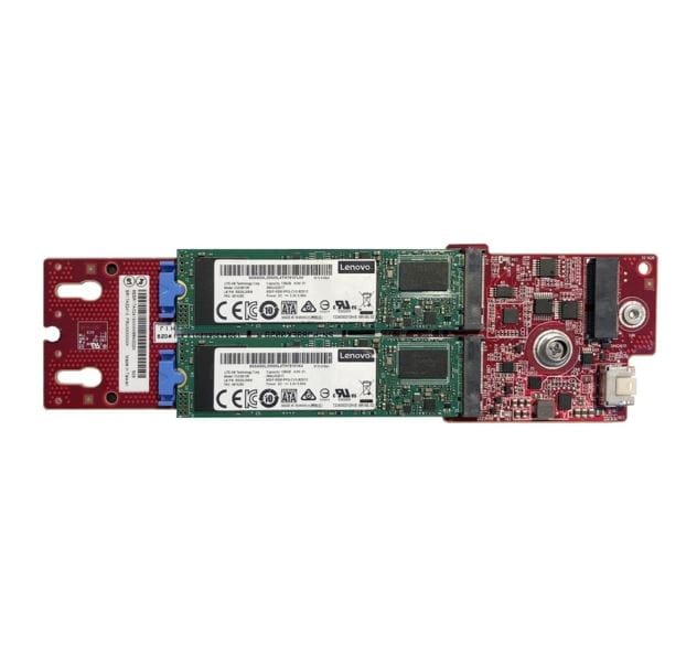 Lenovo ThinkSystem M.2 SATA/NVMe 2-Bay Enablement Kit