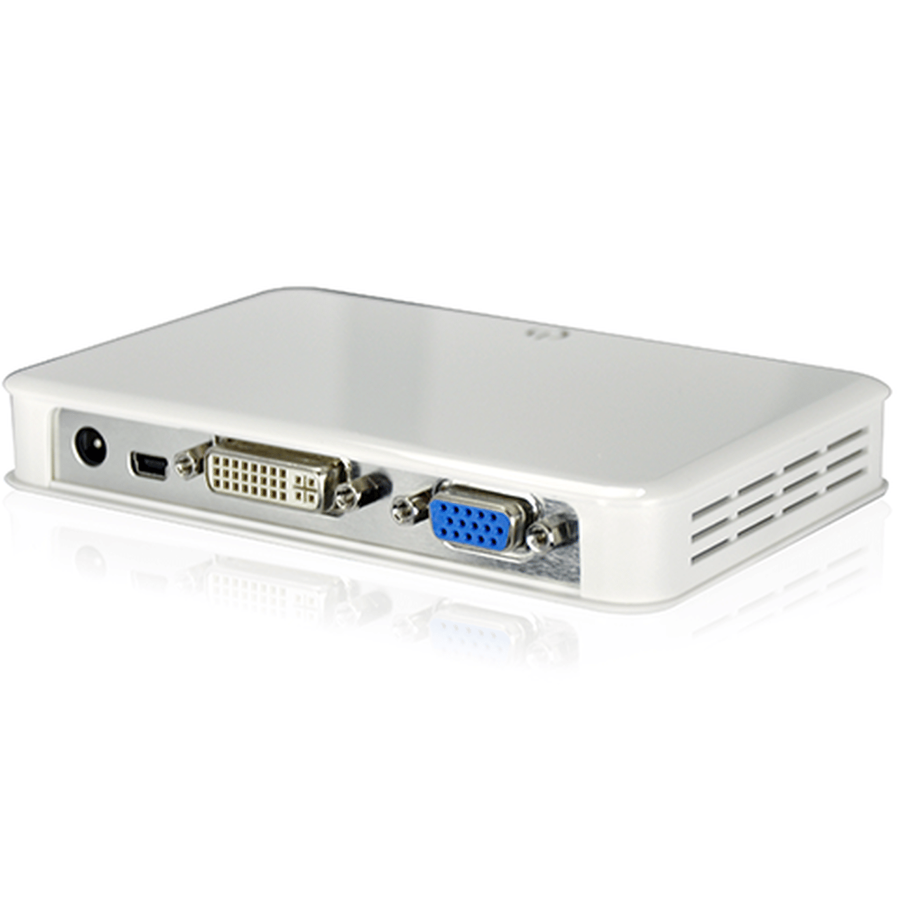 USB 2.0 To VGA And DVI 2port Hub