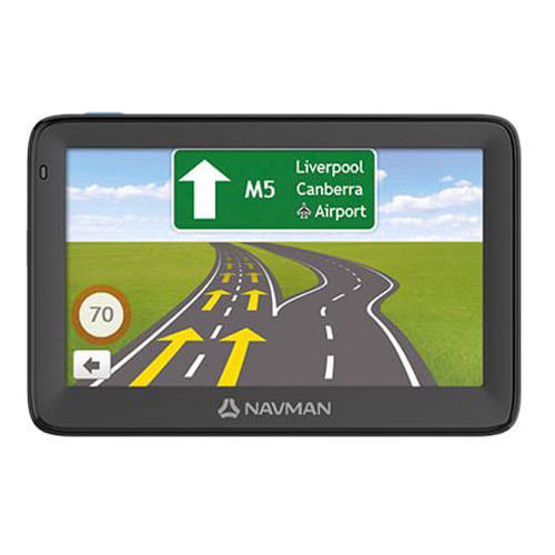 Navman Move130m GPS 5" LCD Touch Screen Navigation Device with Free Maps