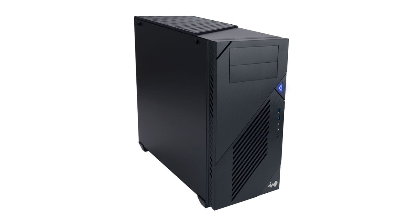 InWin C200 Mid Tower ATX Computer Case - Black