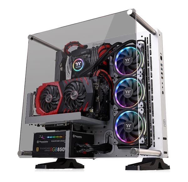 Thermaltake Core P3 Tempered Glass Snow Edition ATX Open Frame Chassis