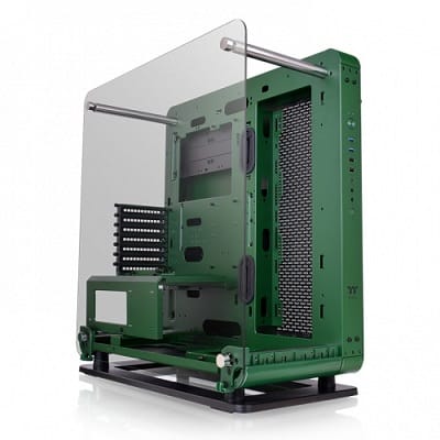 Thermaltake Core P6 Tempered Glass OFT Mid Tower Case - Racing Green