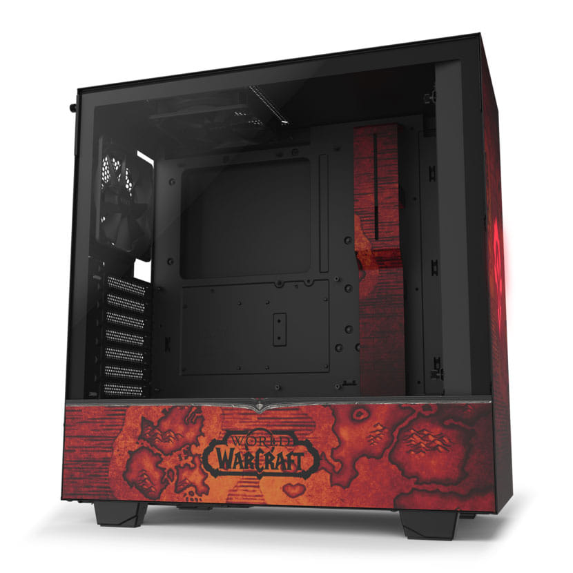 NZXT H510 ATX WarCraft Horde Edition Tempered Glass Side Computer Case ...