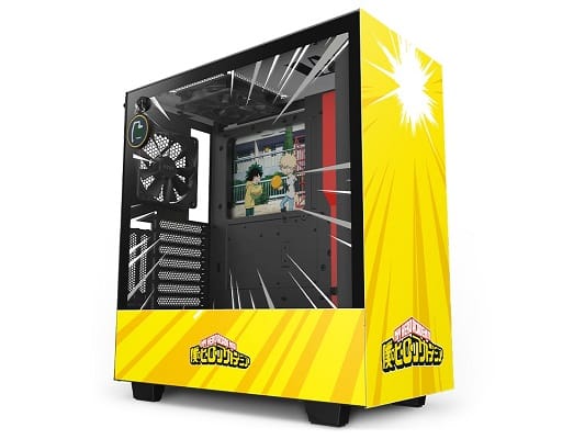 NZXT CRFT H510i My Hero Academia Case Rivals Limited Edition Mid Tower Case