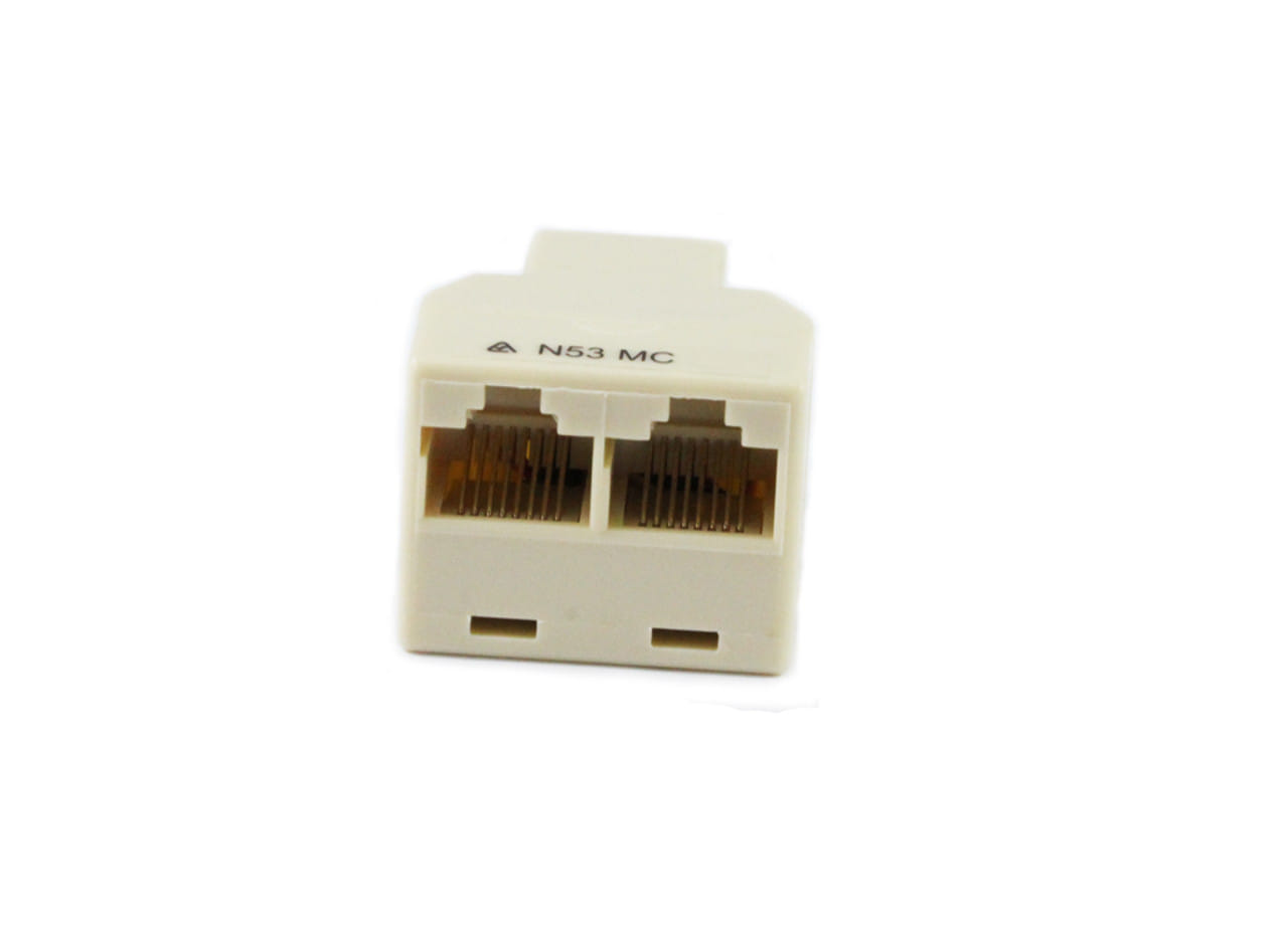 RJ45 3 Way Coupler