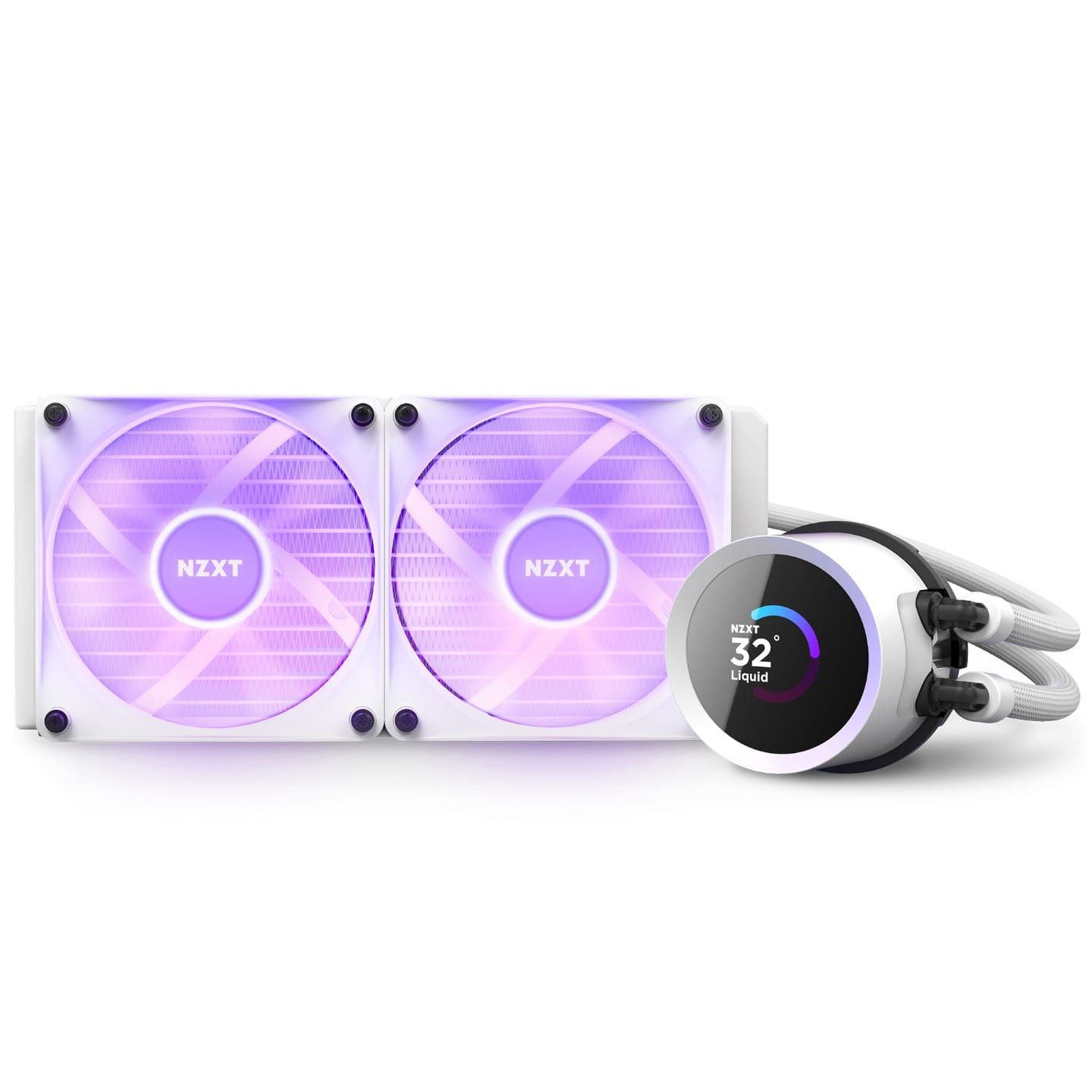 NZXT Kraken 240 RGB 240mm All-In-One Liquid Cooler White