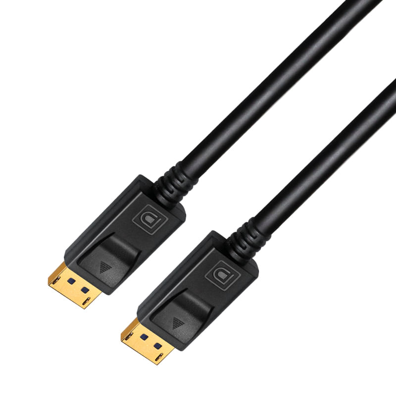 Cruxtec 3m DisplayPort 1.2 4K DisplayPort Male to Male Cable - Black