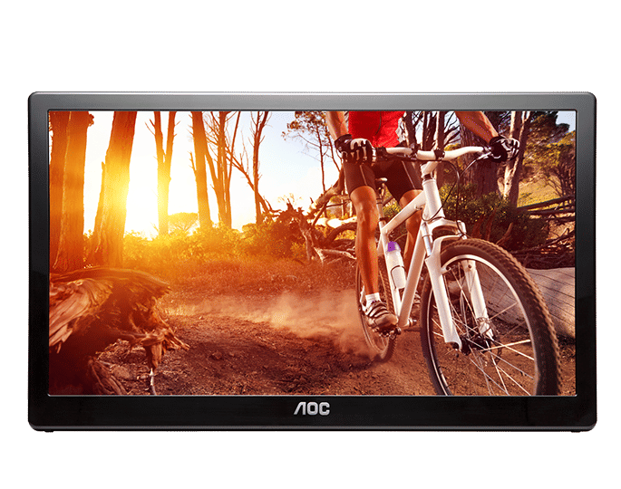 AOC E1659FWU USB 3.0 15.6" HD Portable LED Monitor