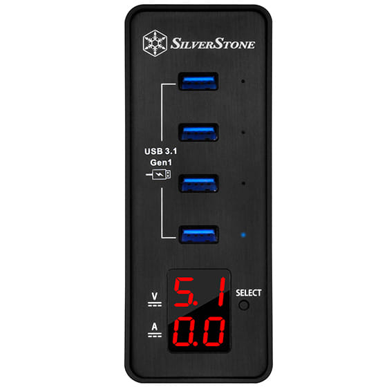 Silverstone EP03 USB 3.0 4 Port Hub and Charging Station