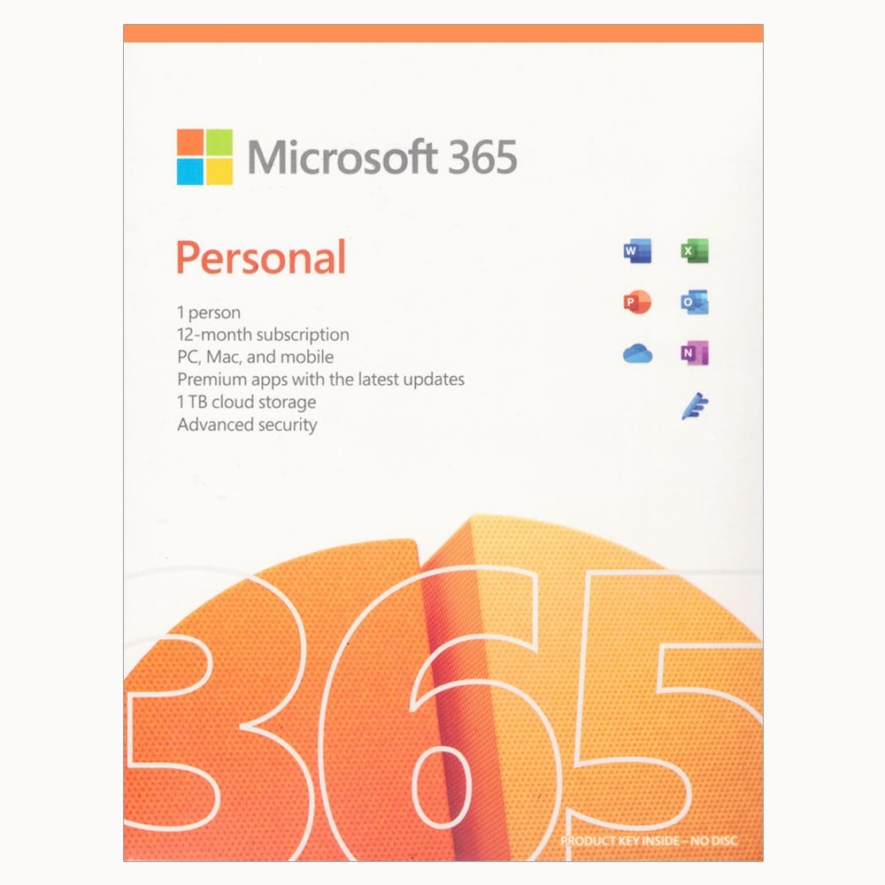 Microsoft 365 Personal Office 1 User 1 Year
