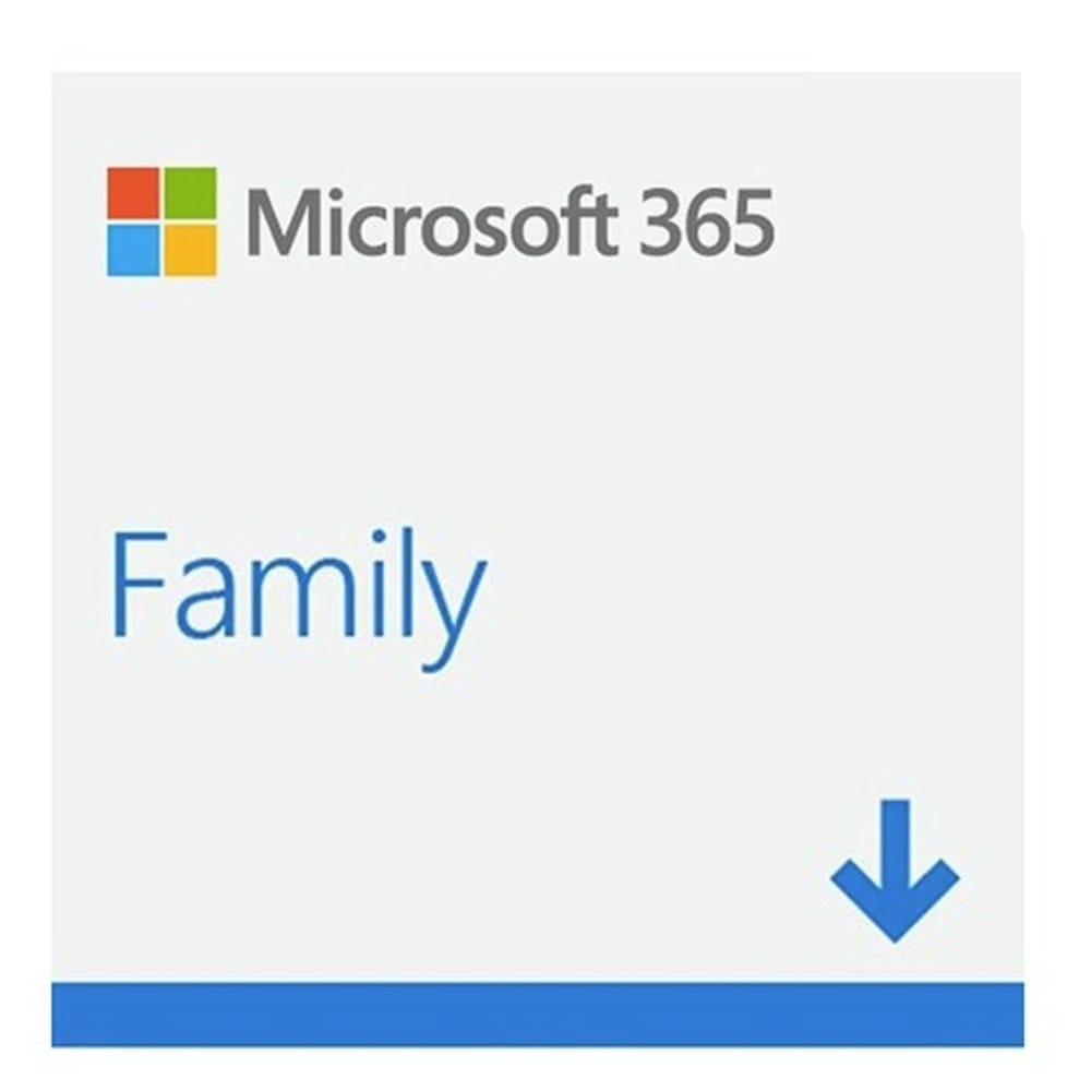 Microsoft 365 Family Retail Box 1 Yr Subscription