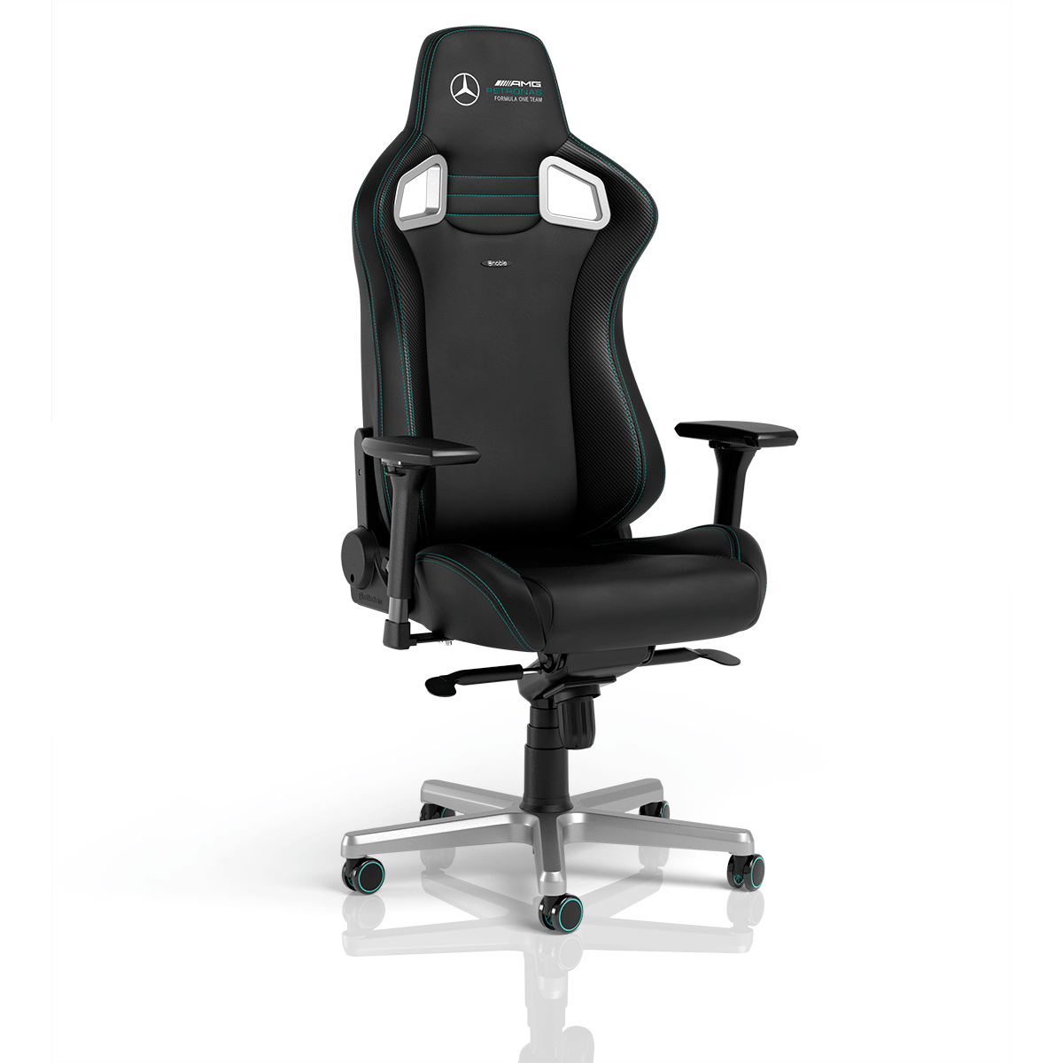 Noblechairs EPIC Mercedes AMG Petronas F1 Team PU Leather Gaming Chair
