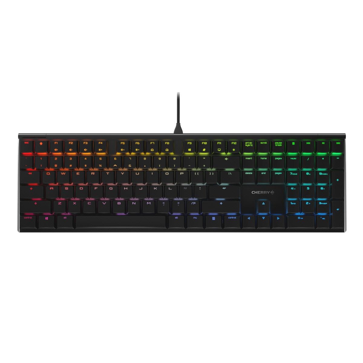 Cherry MX 3.0S RGB Gaming Keyboard Black Version - MX Brown Switch