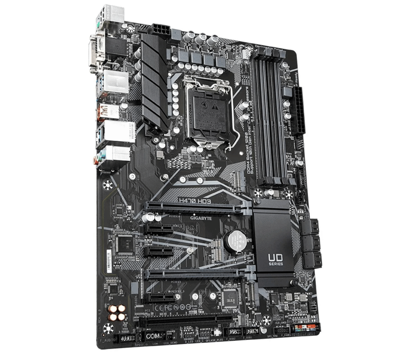 Manufacturer Refurbished Gigabyte H470 HD3 Motherboard,10th Gen Intel ...