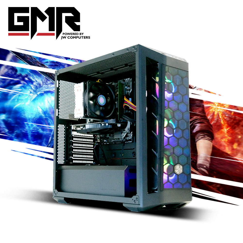 GMR Aegis 550 Gaming PC - Intel i3 10100F, 8GB DDR4, RX 550 2GB, 250GB ...