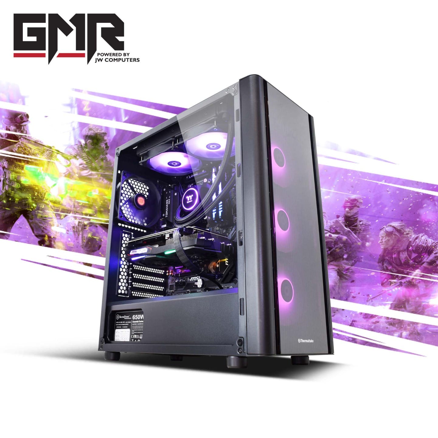 GMR Amethyst 3060 Ti Gaming PC - AMD Ryzen 5 5600, 16GB DDR4, RTX 3060 ...