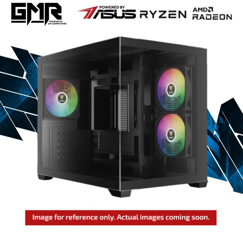 GMR Nova 9060XT Gaming PC - (Ryzen 7 7800X3D | 32GB RAM | RX 9060 XT 8G ...