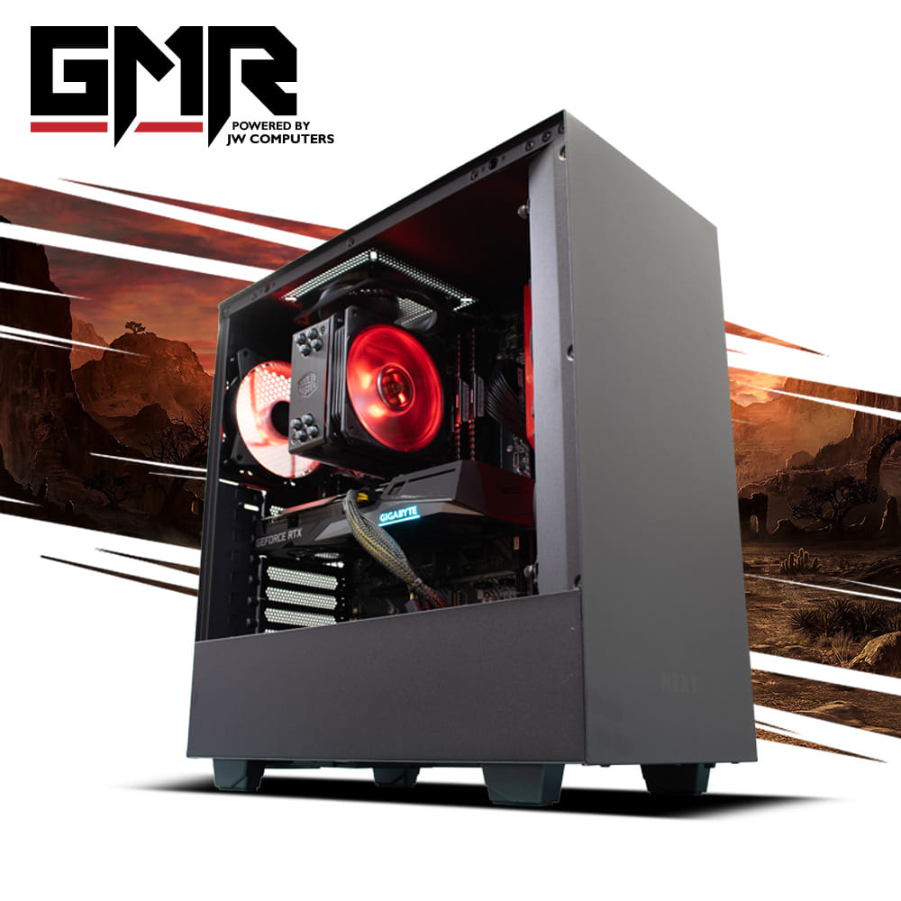 GMR Vulcan 3060Ti Gaming PC - Intel i7 10700F, 16GB DDR4 RAM, RTX 3060 ...
