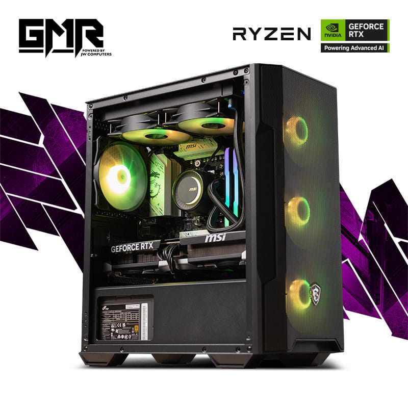 GMR Nebula 5070Ti Gaming PC - (Ryzen 7 9700X | 32GB RAM | RTX 5070 Ti ...