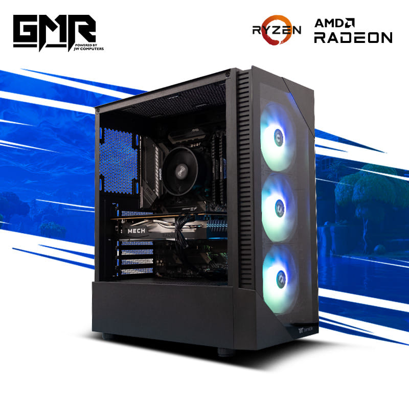GMR Nether 6700 XT Gaming PC - (Ryzen 5 5600X | 16GB RAM | RX 6700 XT ...