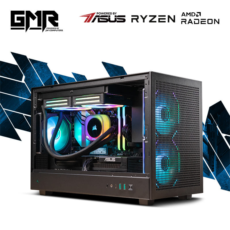 GMR Nexus 9060XT Gaming PC - (Ryzen 7 7800X3D | 32GB RAM | RX 9060 XT ...
