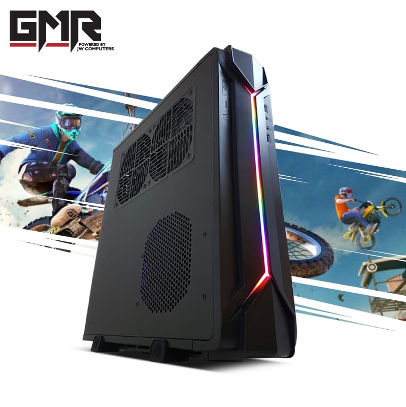 GMR Gemini Ready to Go Intel i5 6-Core Gaming PC with RTX2060 6GB