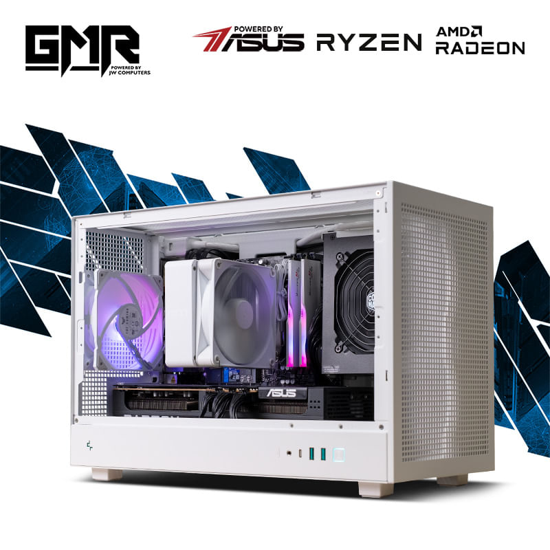 GMR Tundra 9070XT Gaming PC - (Ryzen 5 7500F | 32GB RAM | RX 9070 XT ...