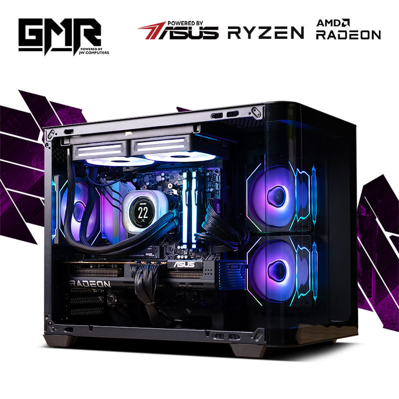 GMR Typhoon 9070XT Gaming PC - (Ryzen 7 7800X3D | 32GB RAM | RX 9070 XT ...