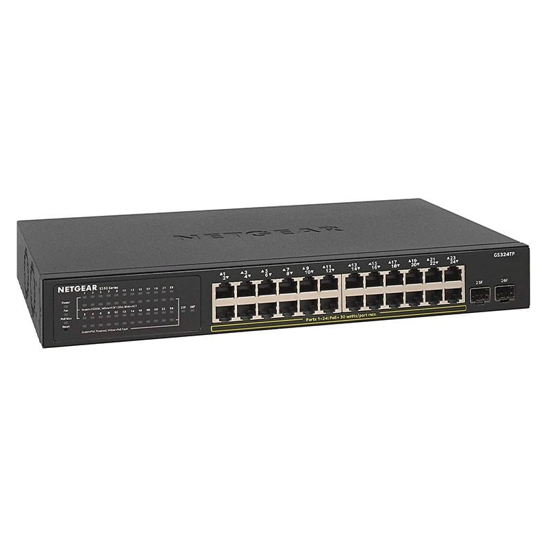 Netgear GS324TP Smart Managed Pro 24P PoE+ Gigabit Switch