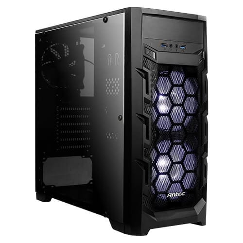 Antec ATX Side Window Gaming Case - Black