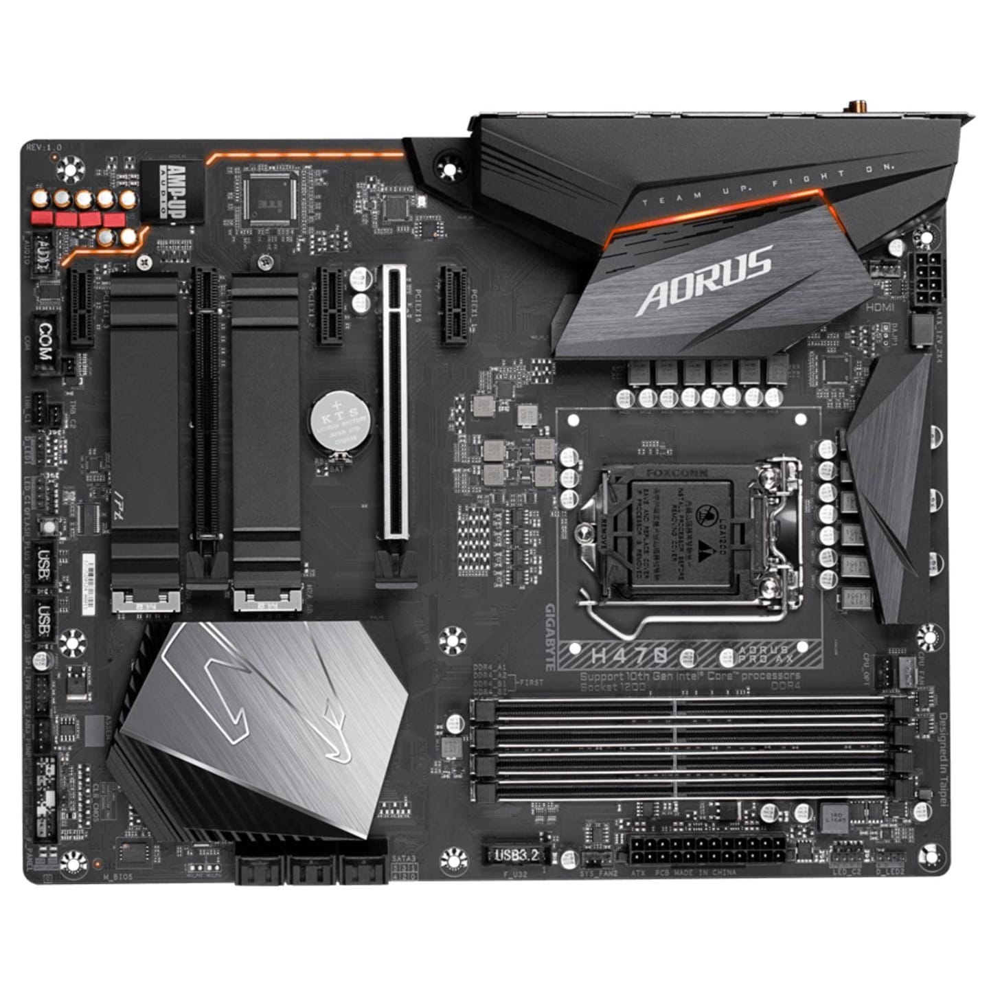 Manufacturer Refurbished Gigabyte H470 AORUS Pro AX Motherboard,10th ...