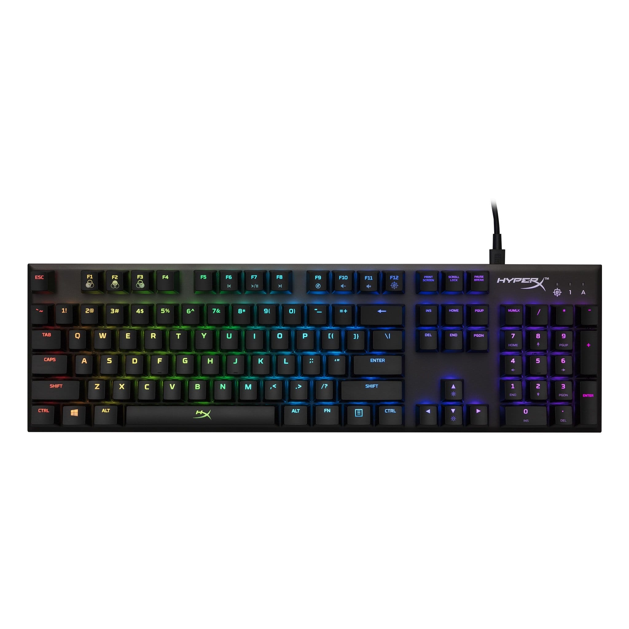 Kingston HyperX Alloy FPS RGB Mechanical Gaming Keyboard - Kailh Silver ...