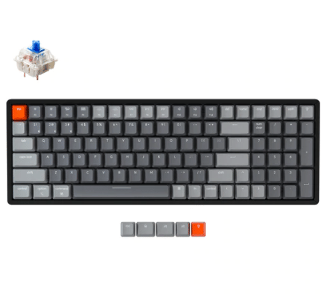 Keychron K4v2 Wireless RGB Keyboard Mechanical Blue Switch