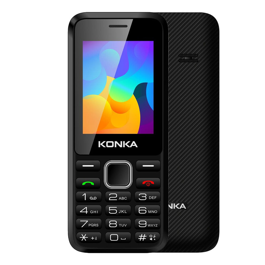 Konka FP8 2.4" 3G 128MB Mobile Phone - Black/Red