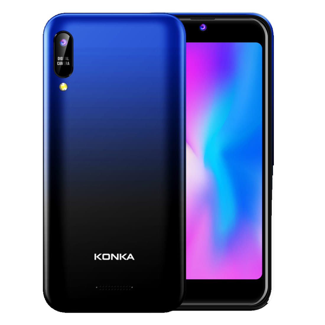 Konka SP10 (Dual SIM 4G/4G, 4.95", 16GB/1GB) - Black/Blue