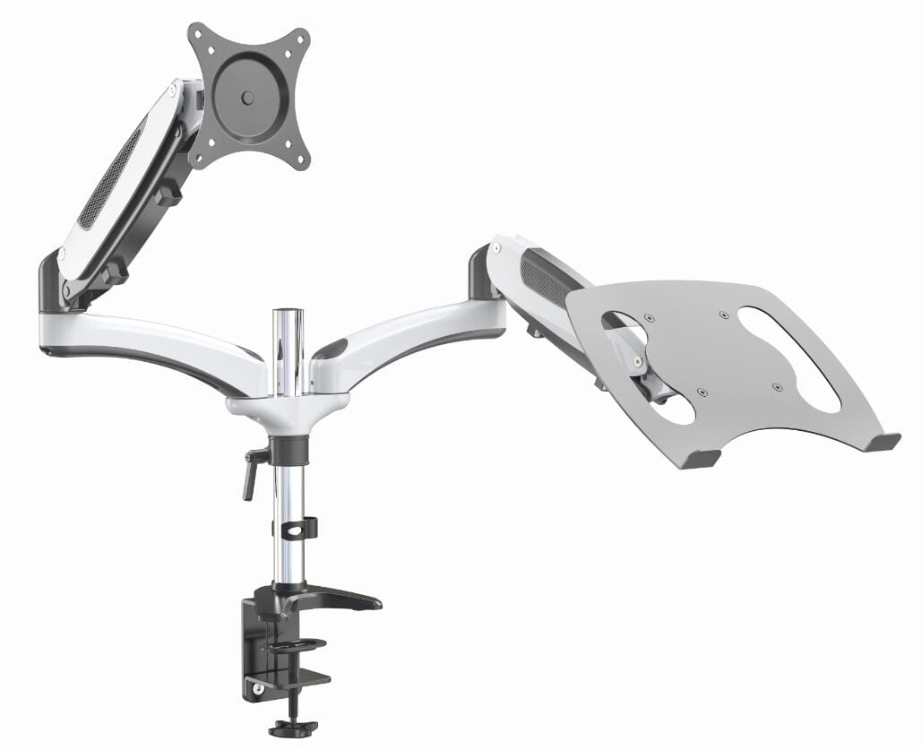 Vision Mounts VM-GM124D D15 Monitor Mount With Laptop Holder