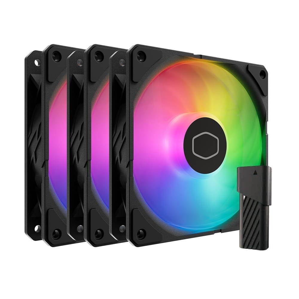 Cooler Master Sickleflow 120 ARGB 120MM 3Pk Fan