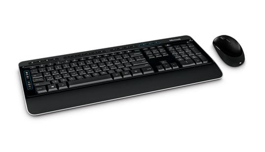 Microsoft Desktop 3050 Wireless Keyboard And Mouse - Black