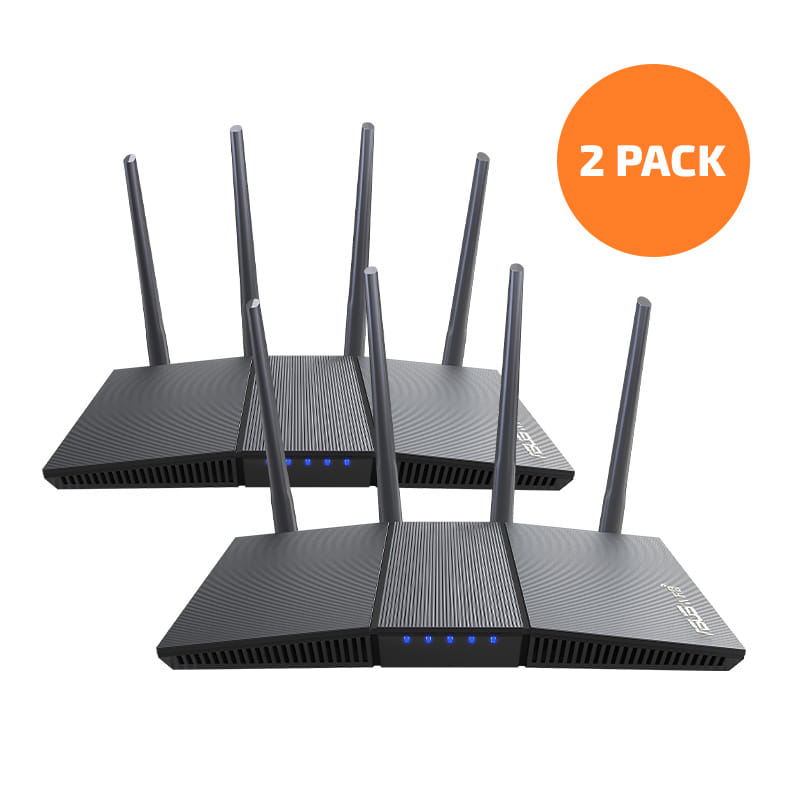 ASUS Ai Mesh Router Whole Home Wifi System 2 Pack AX1800 WiFi 6 (802 ...