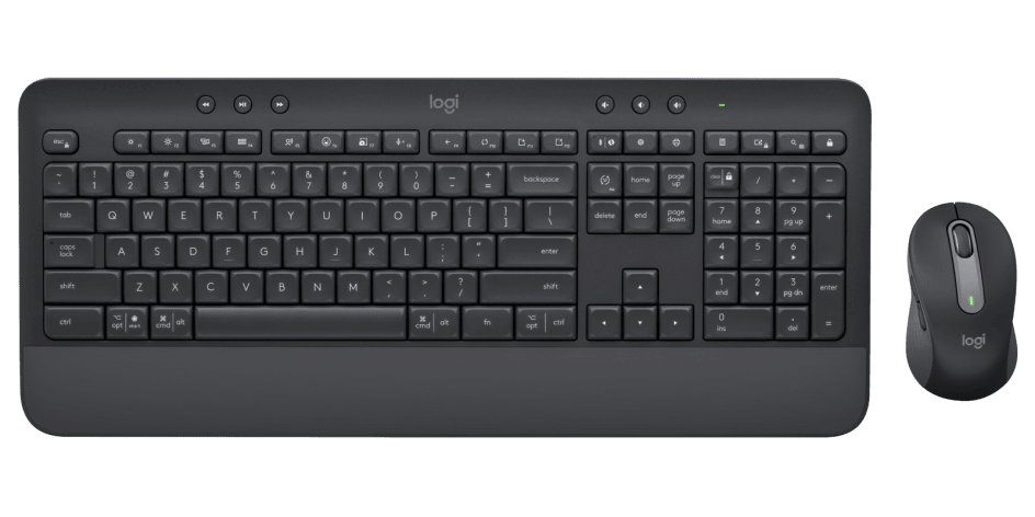 Logitech MK650 Wireless Keyboard & Mouse - Graphite
