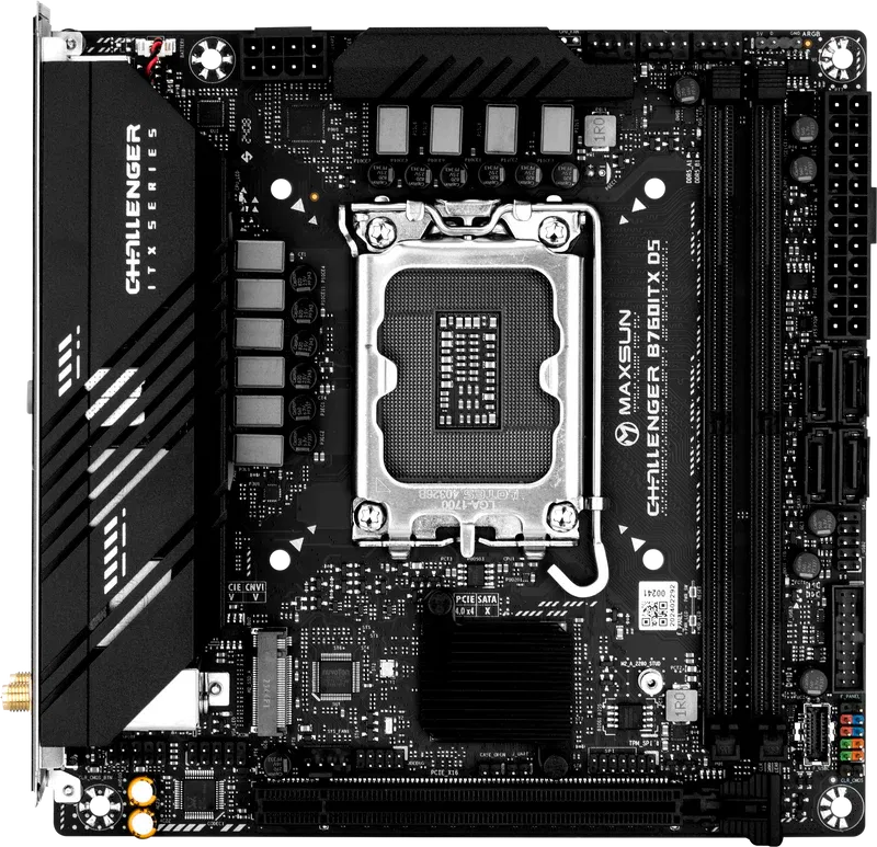 MAXSUN Challenger B760ITX D5 WIFI LGA 1700 Mini-ITX Motherboard