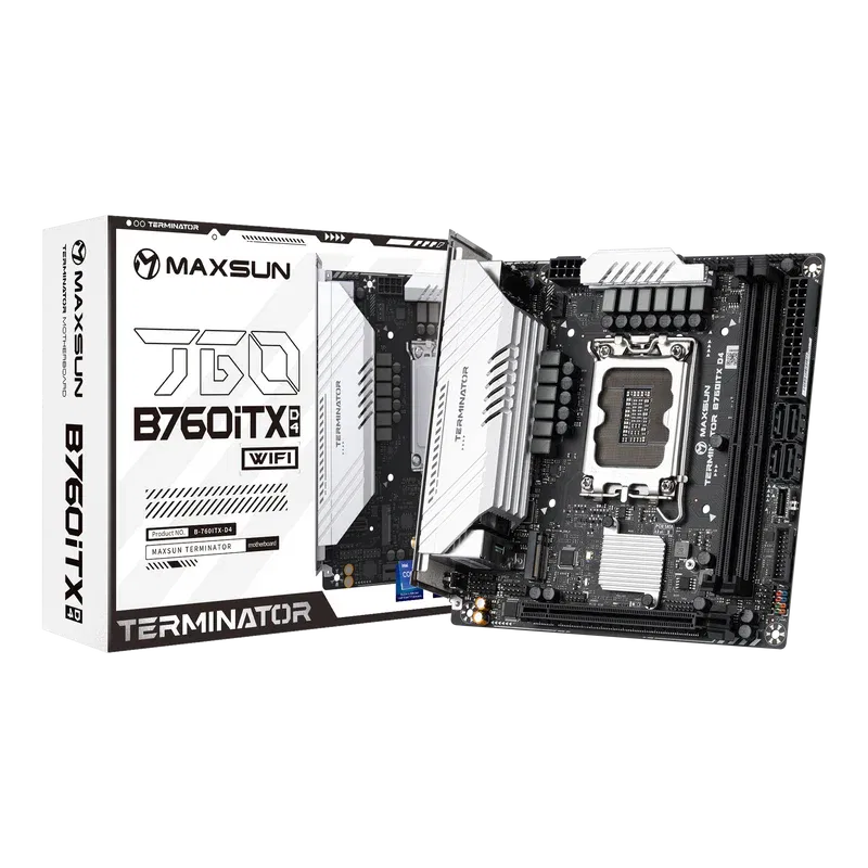 MAXSUN Terminator B760ITX D4 WIFI LGA 1700 Mini-ITX Motherboard