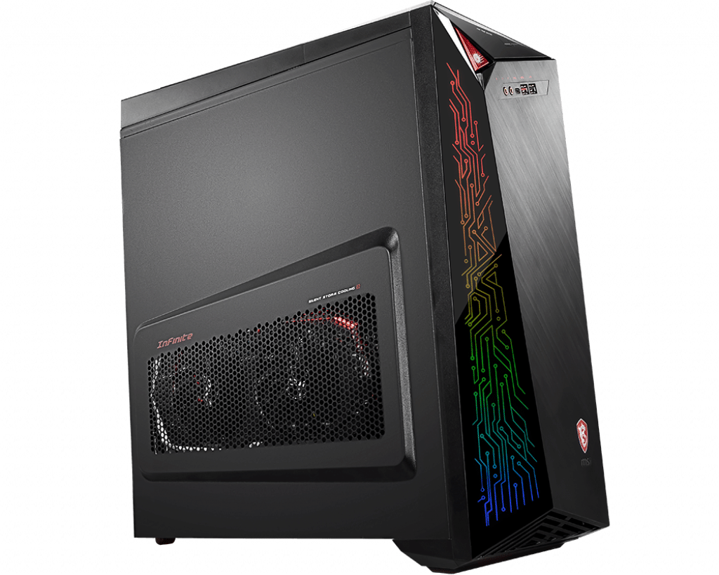 MSI Infinite A Gaming Desktop PC, i7-9700F/RTX2060 Ventus/16GB/512GB ...