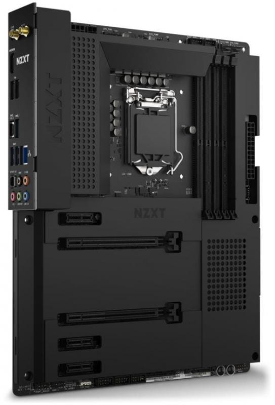 NZXT N7 Z490 ATX LGA 1200 Wireless Gaming Motherboard - Matte Black